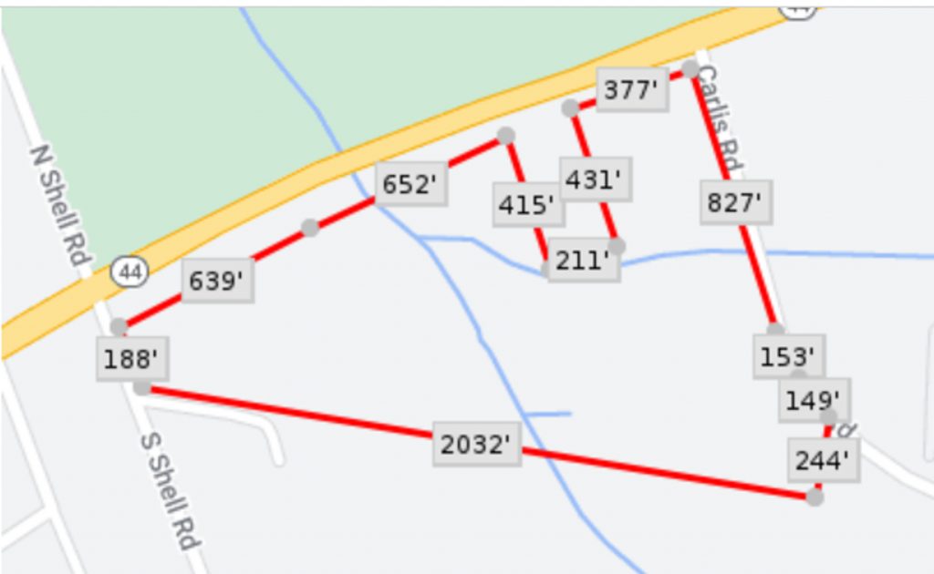 W SR 44 dimension map | The Baumgartner Company